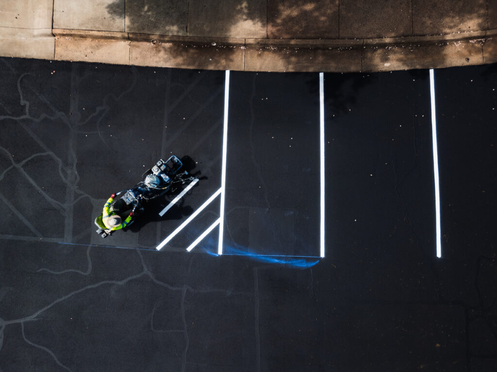 How Proper Line Striping Supports Safety & Efficiency
